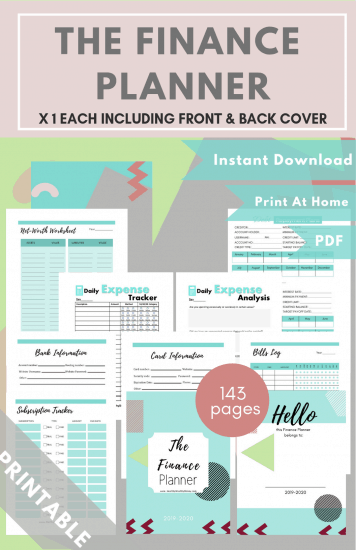 15 Free Finance Printables to Keep You on Track – Feminine Financial