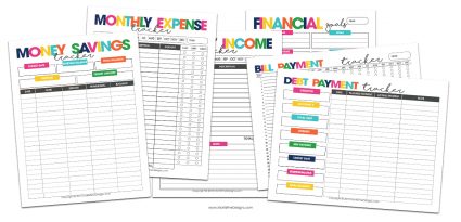 15 Free Finance Printables to Keep You on Track – Feminine Financial